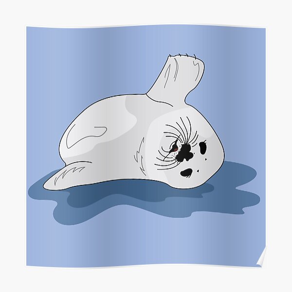 "Seal Platform" Poster for Sale by keishaday | Redbubble