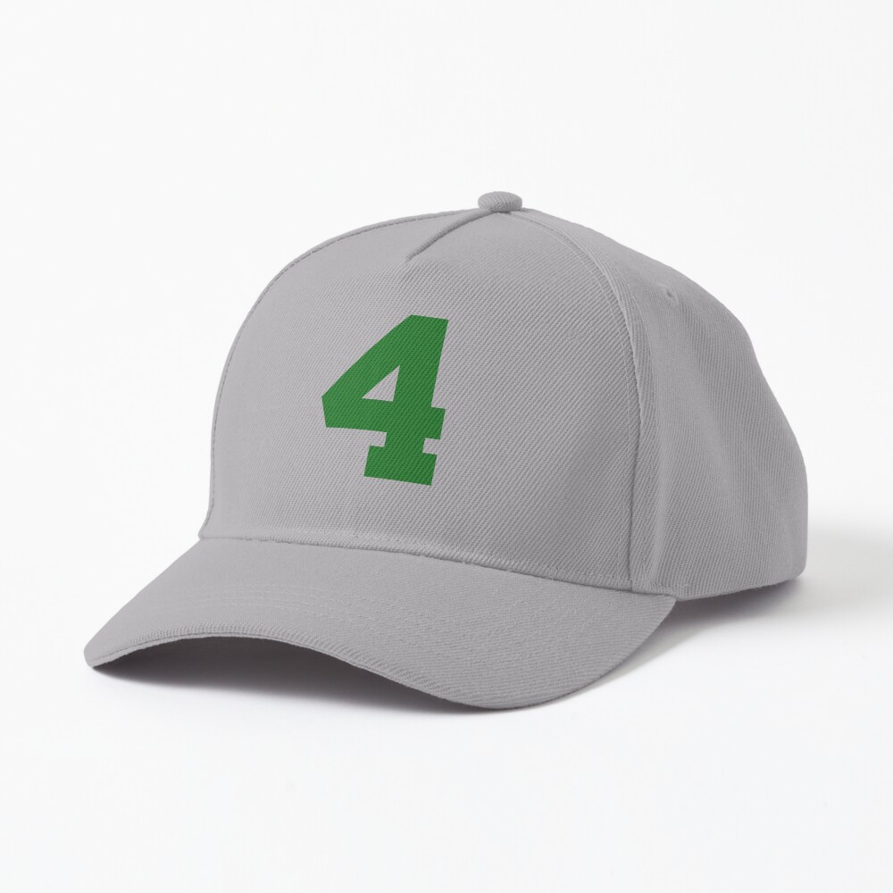 "Number 4, Green four, Sports number 4" Poster for Sale by TheCultStuff ...