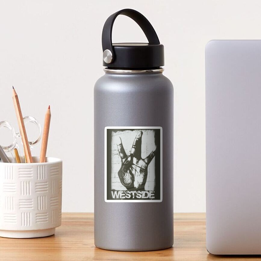 "Westside Hand" Sticker by Vetlema | Redbubble