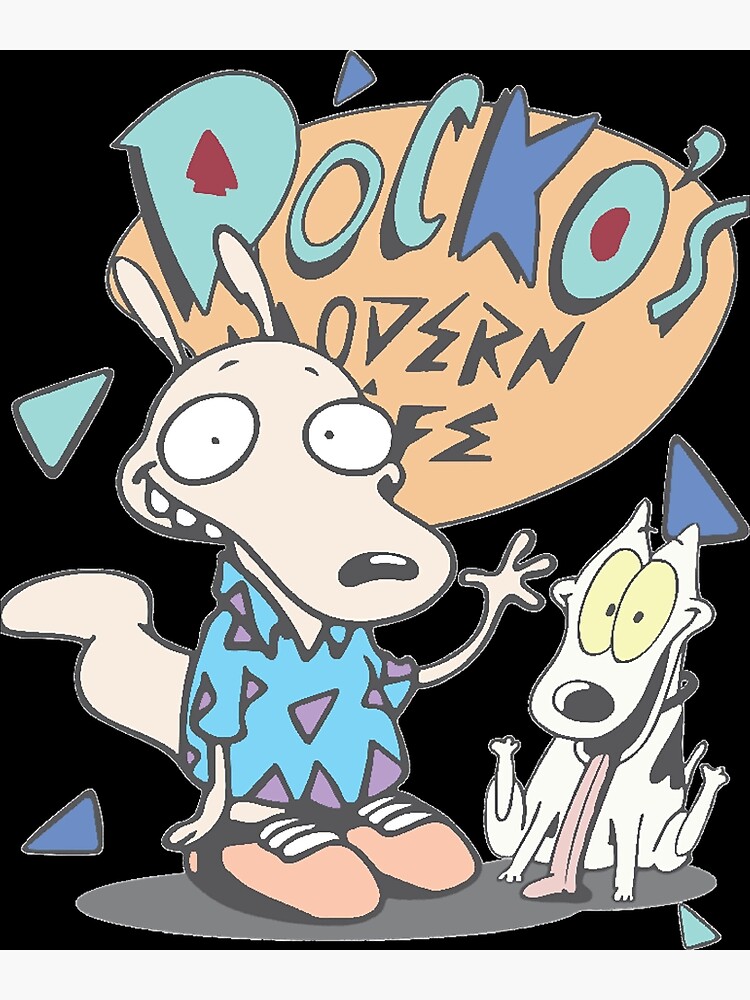 "Rocko's Modern Life " Poster for Sale by MarkABasler | Redbubble