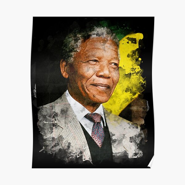 Nelson Mandela Posters | Redbubble