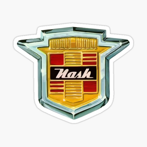 "Nash Motors Co. Logo" Sticker for Sale by PetraDom86 | Redbubble