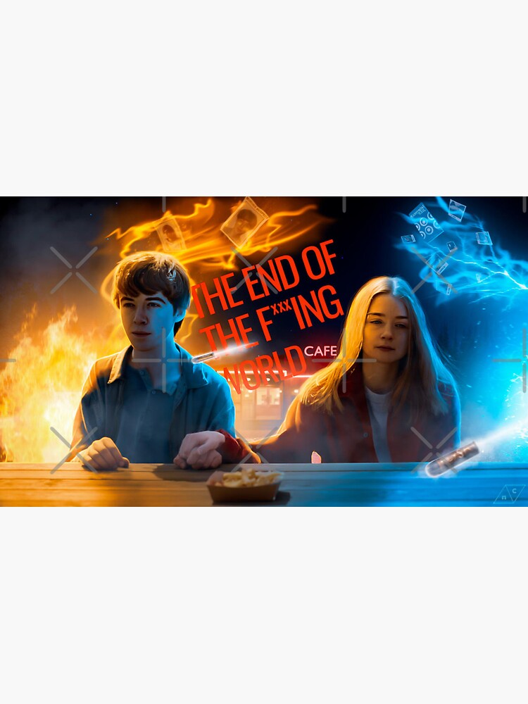 "Alyssa and James TEOTFW" Sticker by Moranfri17 | Redbubble