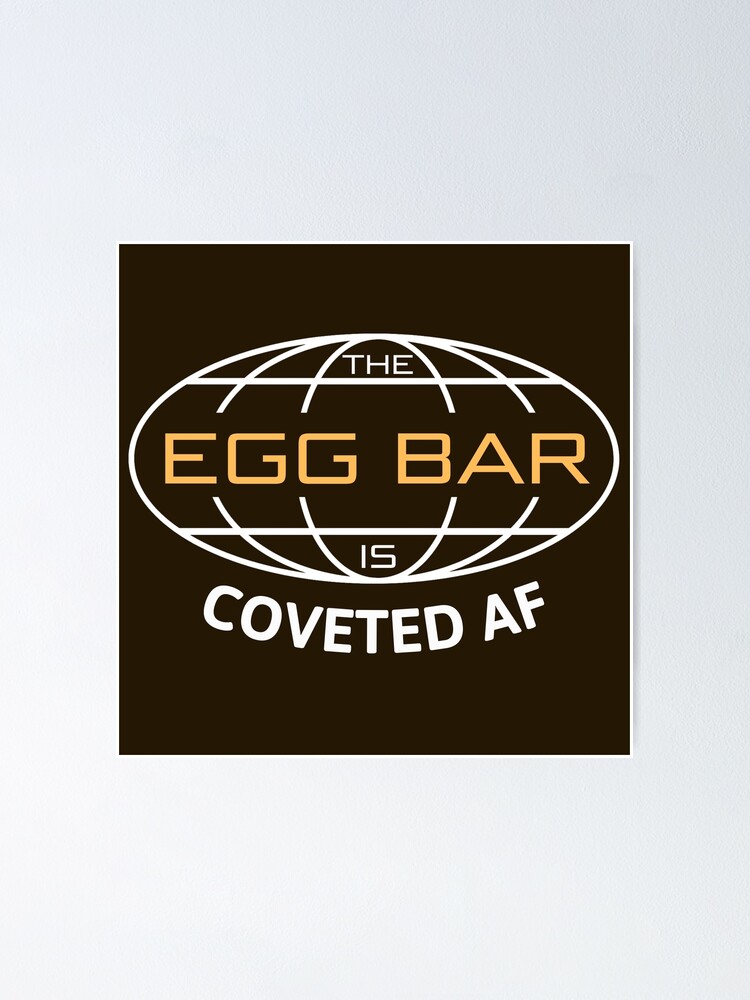 "Severance Lumon Industries The Egg Bar Is Coveted AF" Poster by ...