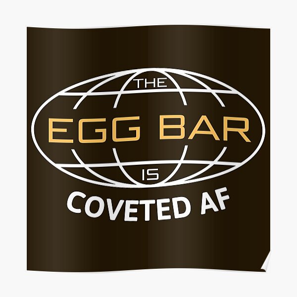 "Severance Lumon Industries The Egg Bar Is Coveted AF" Poster by ...