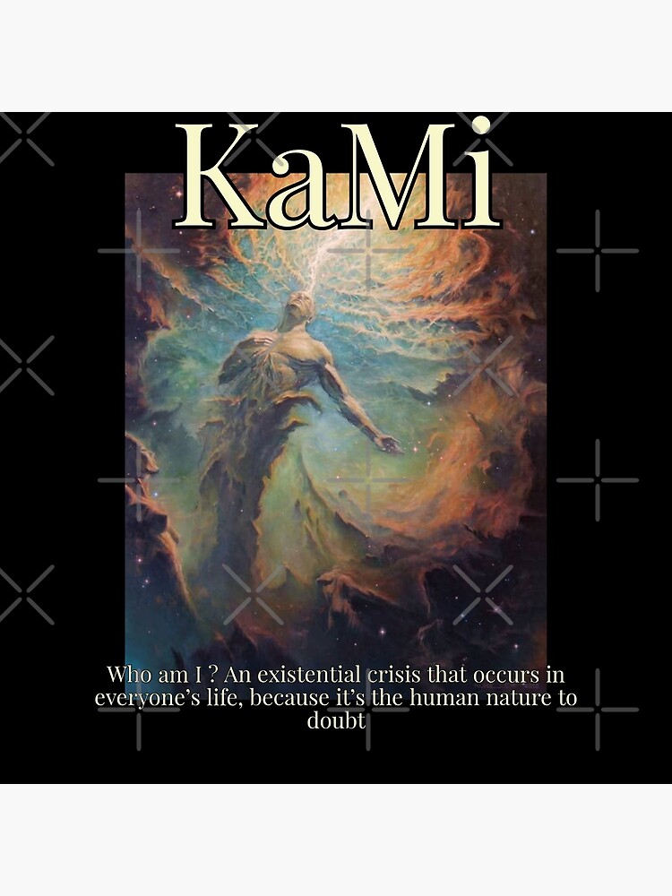 "Who is Kami" Poster for Sale by Kanjiworldwide | Redbubble