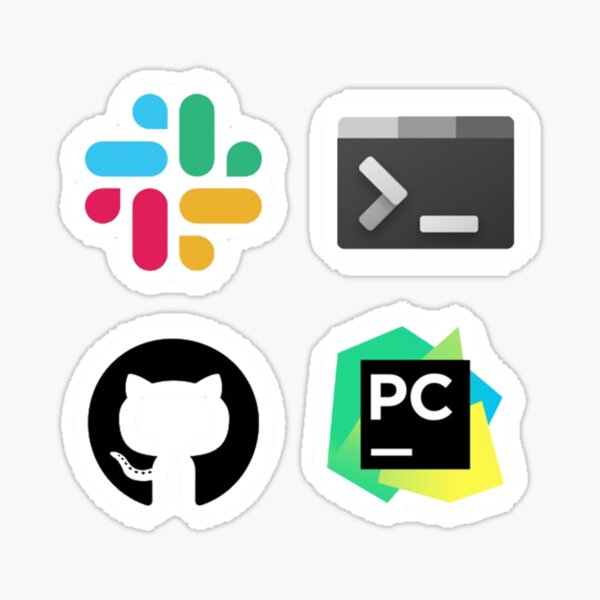 "Python Developer Set" Sticker by Brikzz | Redbubble