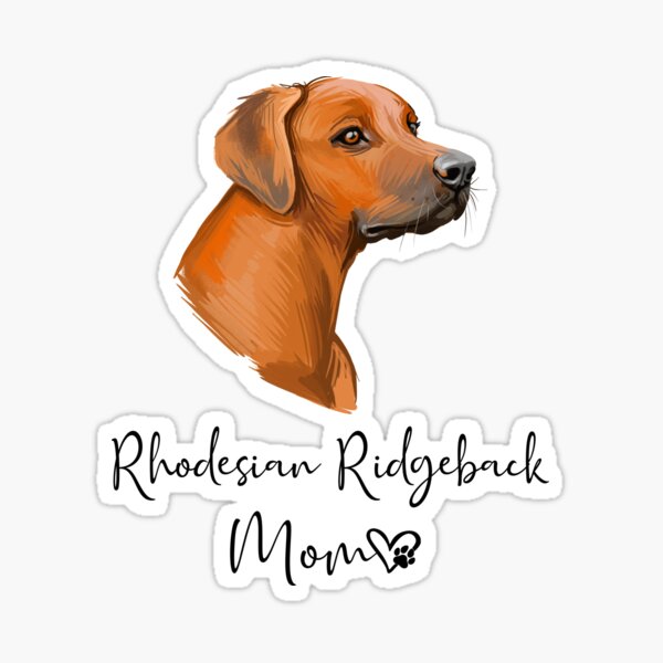Kitchen & Dining Present For Dog Lovers Joke Rhodesian Ridgeback Dog ...