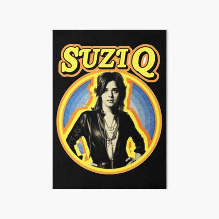 "New 2022 logos trend SUZI QUATRO" Art Board Print by AlfredLeblanc ...