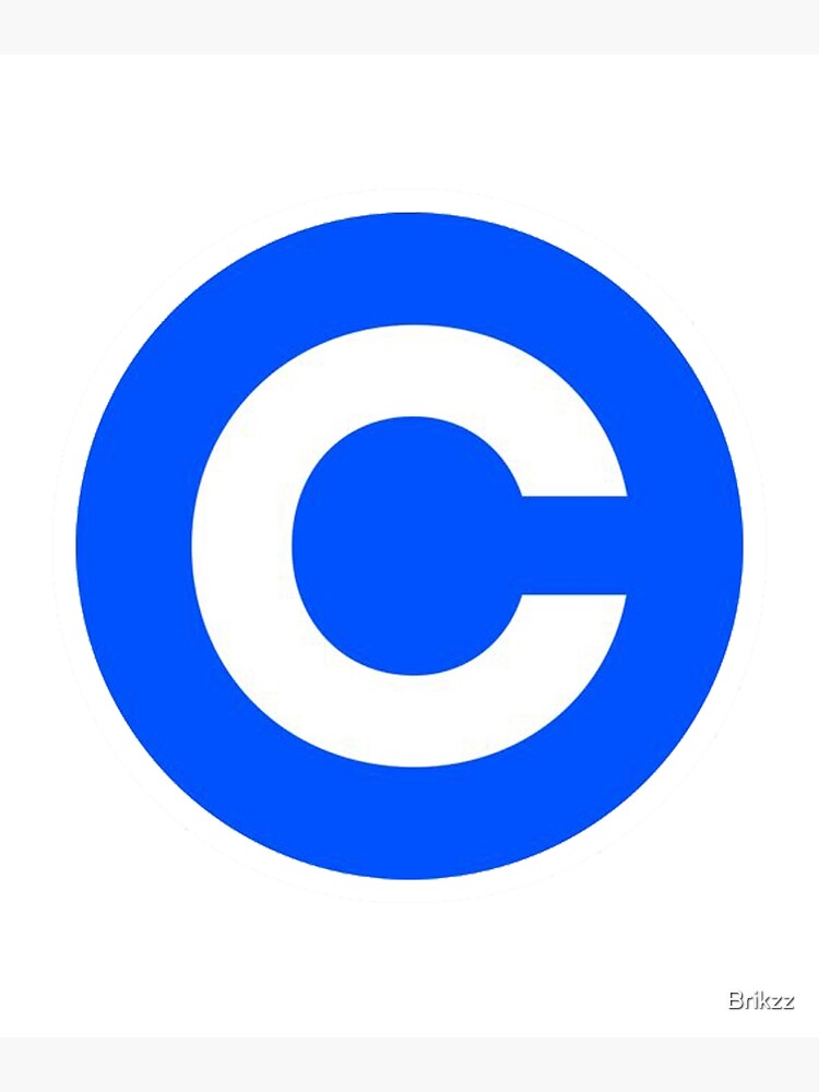 "Coinbase Icon logo" Poster for Sale by Brikzz | Redbubble