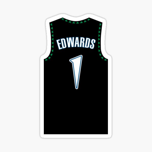 "Anthony Edwards - Minnesota Timberwolves Throwback" Sticker for Sale ...