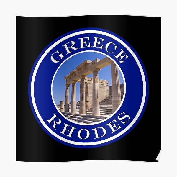 "Greece Rhodes Archeological Wonders - Passport Stamps Collection ...