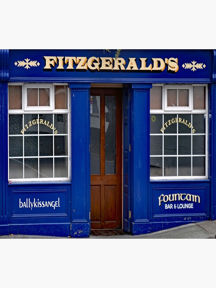 "Pubs of Ireland ~ Fitzgerald's Pub" Poster by PubsofIreland | Redbubble
