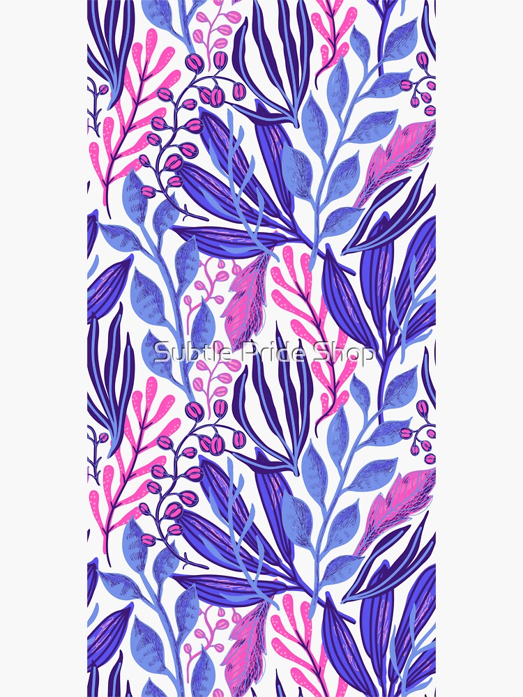 "Plants Background Omni Sexual. Omnisexual Pride" Sticker by ...