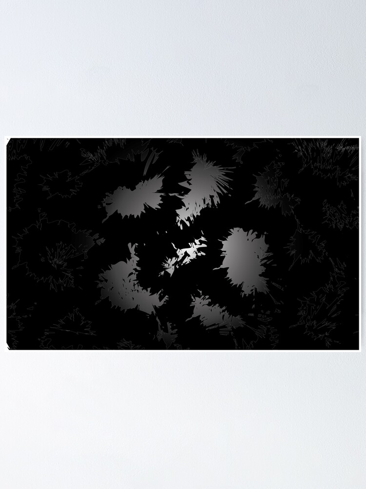 "Black gradient background" Poster for Sale by Zip-Zup | Redbubble