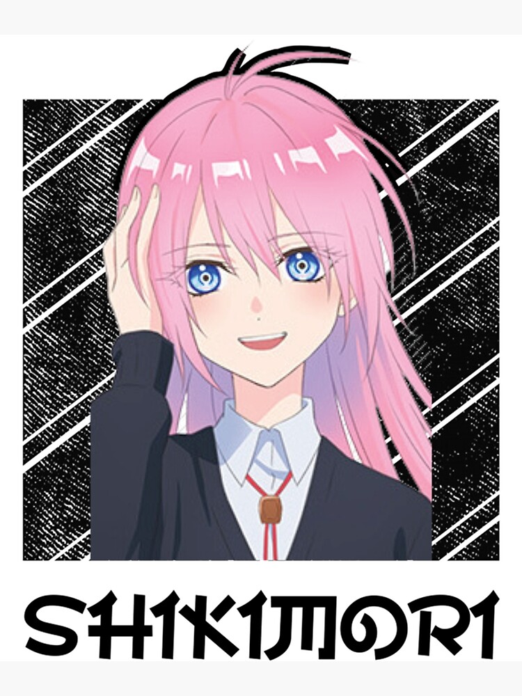 "Shikimori Is Not Just Cute " Art Print for Sale by AniiMerch | Redbubble