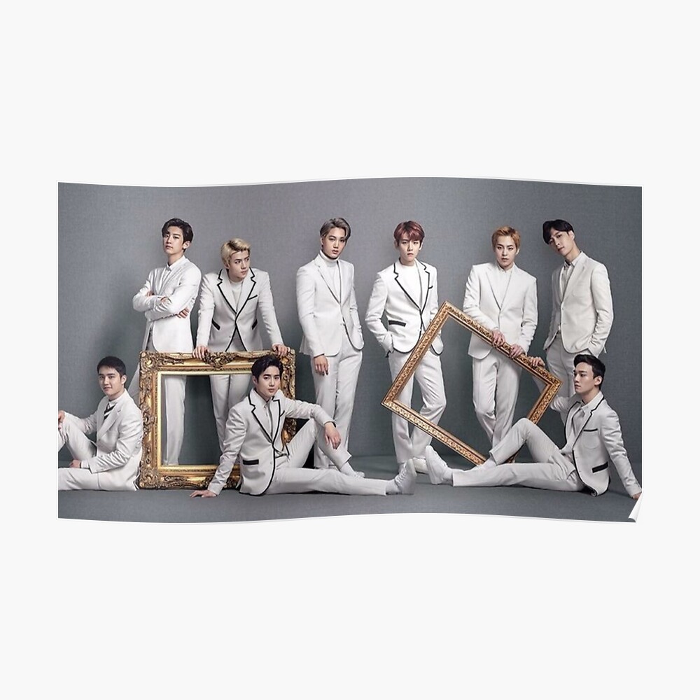 "EXO " Poster by Going-Kokoshop | Redbubble