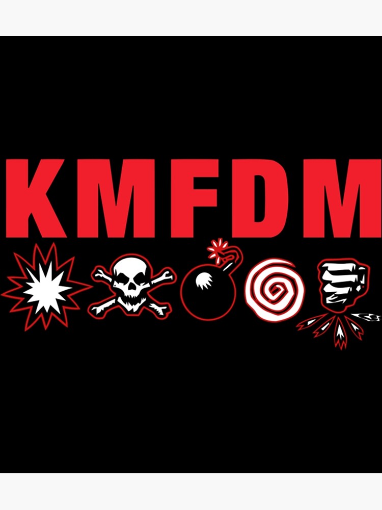 "Kmfdm Symbols Classic T-Shirt" Poster for Sale by kendalmaso | Redbubble