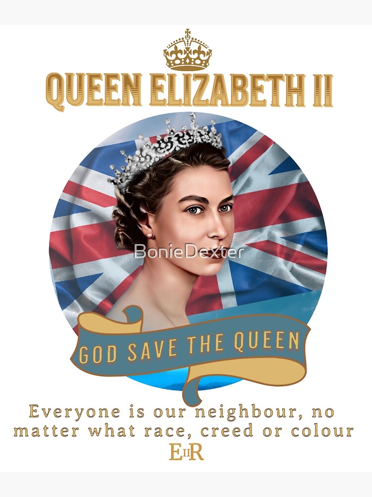 "Queen Elizabeth II we will miss you Her Majestic " Poster for Sale by ...