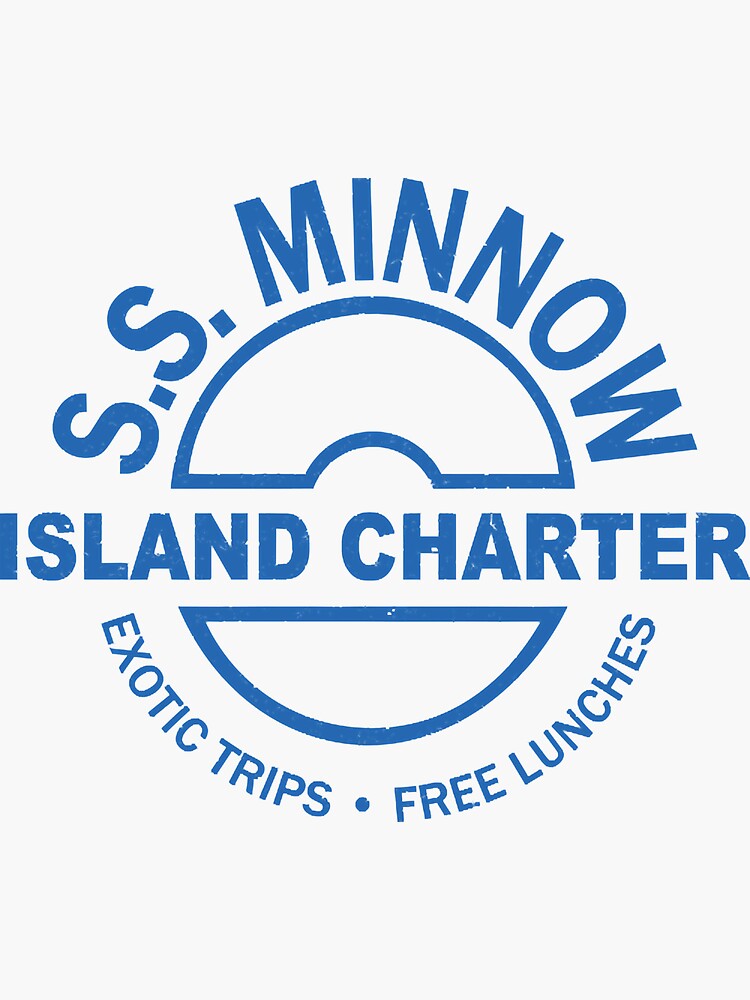 "S.S. Minnow " Sticker for Sale by MaddisonFabinyi | Redbubble