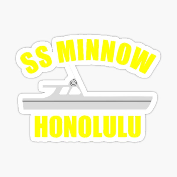 "SS Minnow " Sticker by MaddisonFabinyi | Redbubble