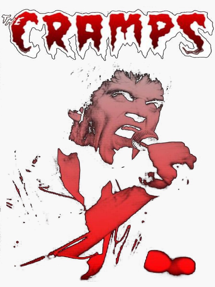 "illustrasion songs the cramps best selling" Sticker by joejoengart ...