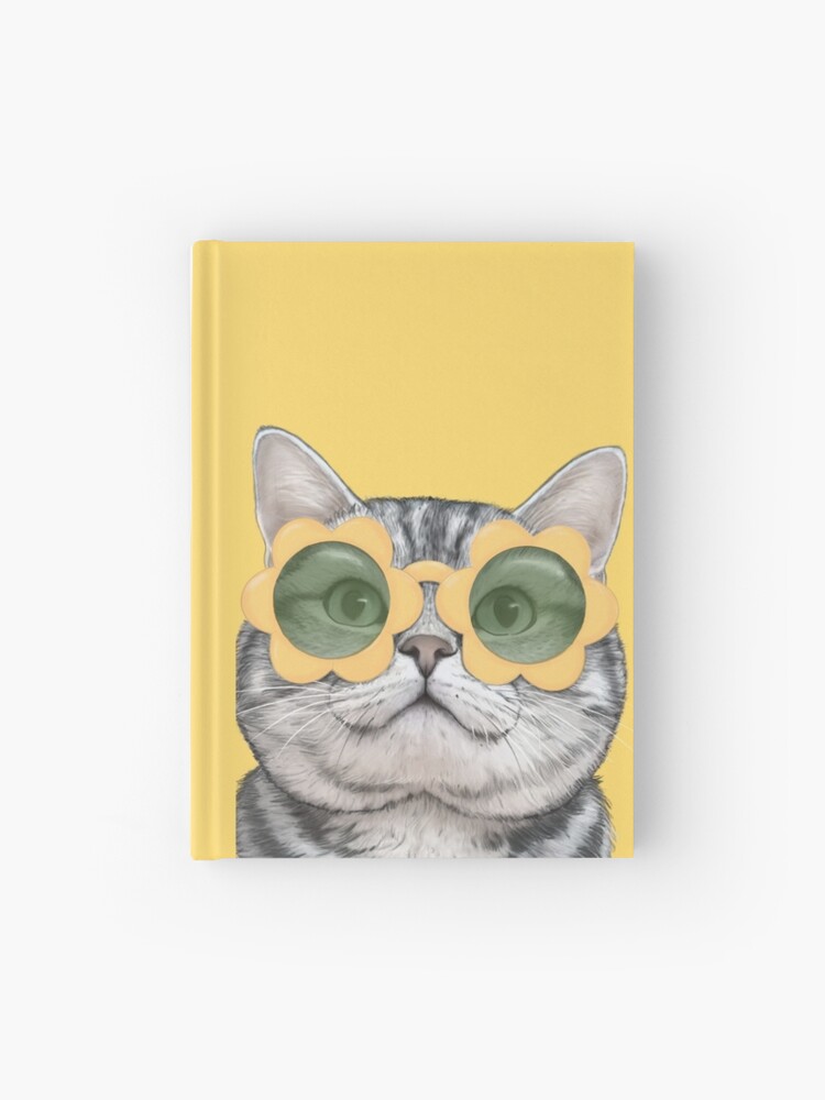 "Mellow Yellow Cat" Journal for Sale by lauragraves | Redbubble