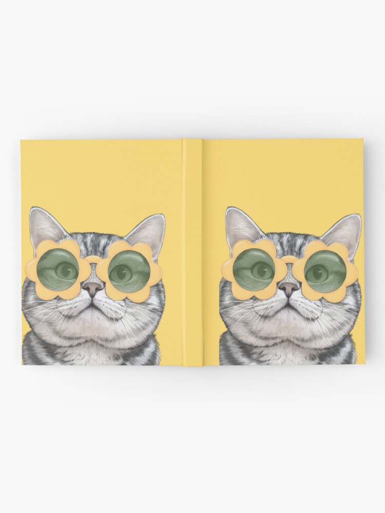 "Mellow Yellow Cat" Journal for Sale by lauragraves | Redbubble
