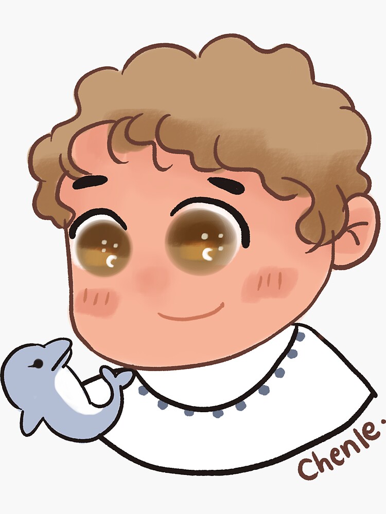 "Chenle NCT Dream Cute Chibi Design (Yellow)" Sticker by twoteehands ...