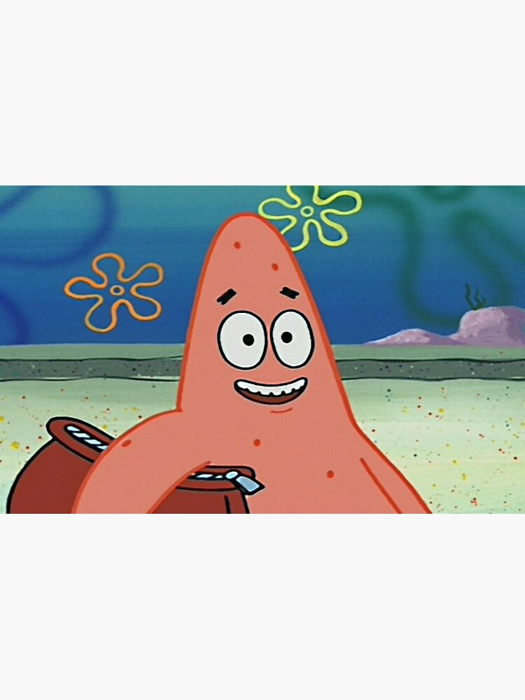 "Patrick Star meme " Sticker for Sale by CaraAquilla | Redbubble