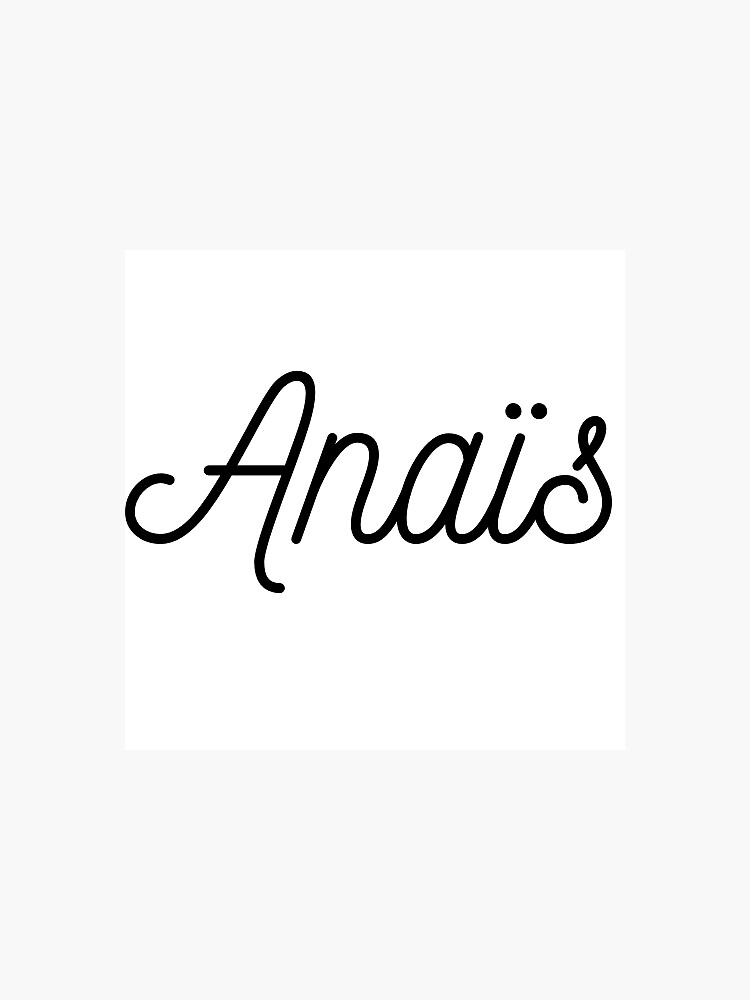 "Anais" Sticker by Nana191214 | Redbubble