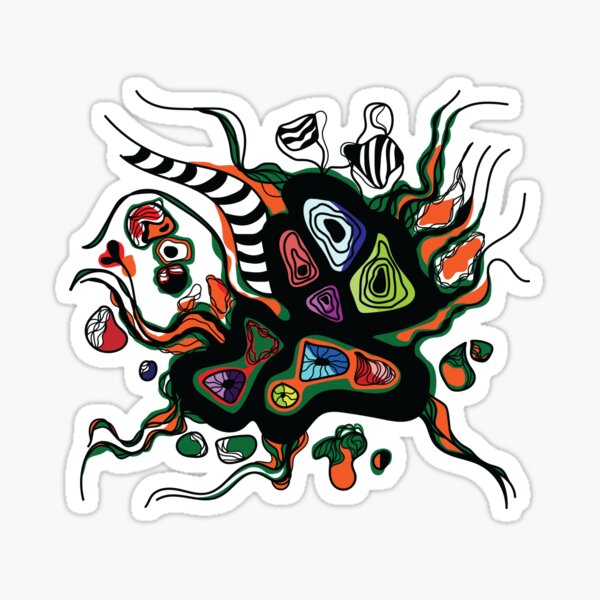 "Amusement Park" Sticker for Sale by DJava-ArtO | Redbubble