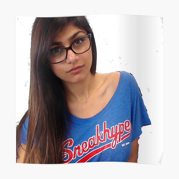 "Miya kalifa" Poster for Sale by Cutecenter1 | Redbubble