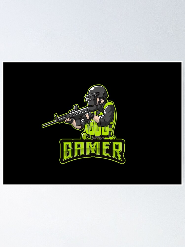 "Gamer with Special Bullet Force Soldier" Poster for Sale by PRIVARSHU ...
