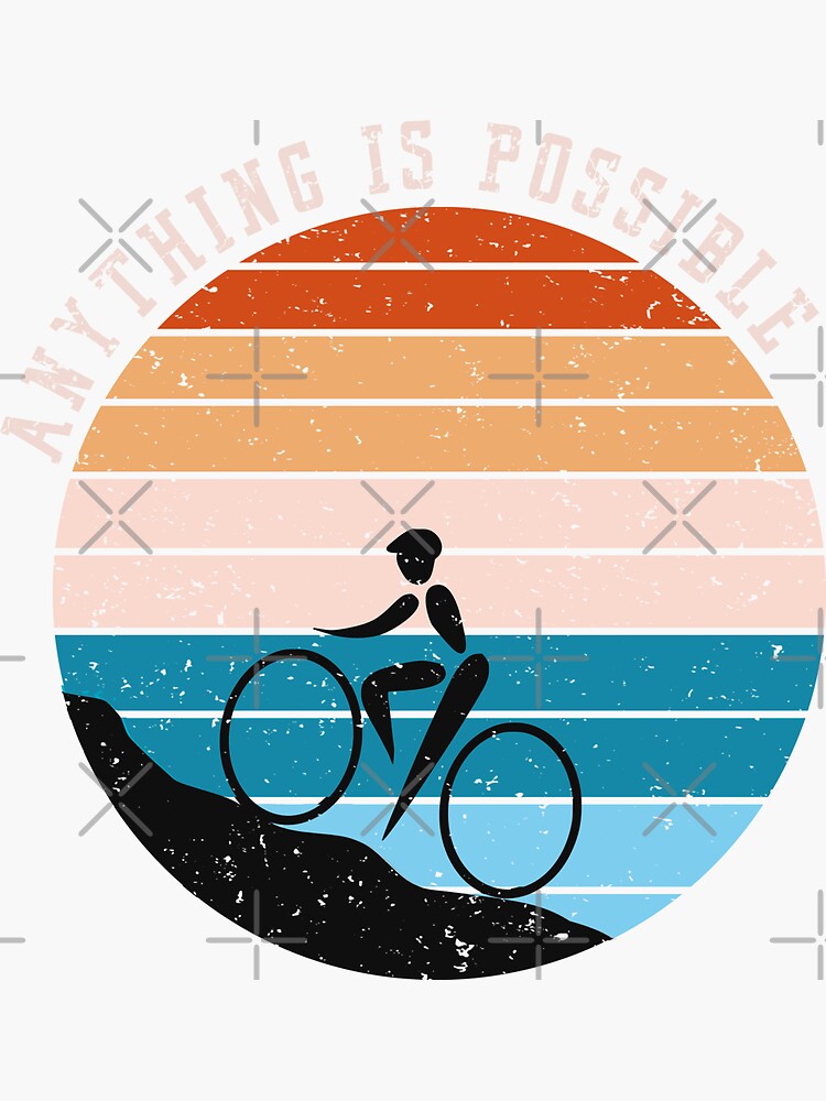 "Anything is Possible Inspirational Quote" Sticker by tg-humor | Redbubble