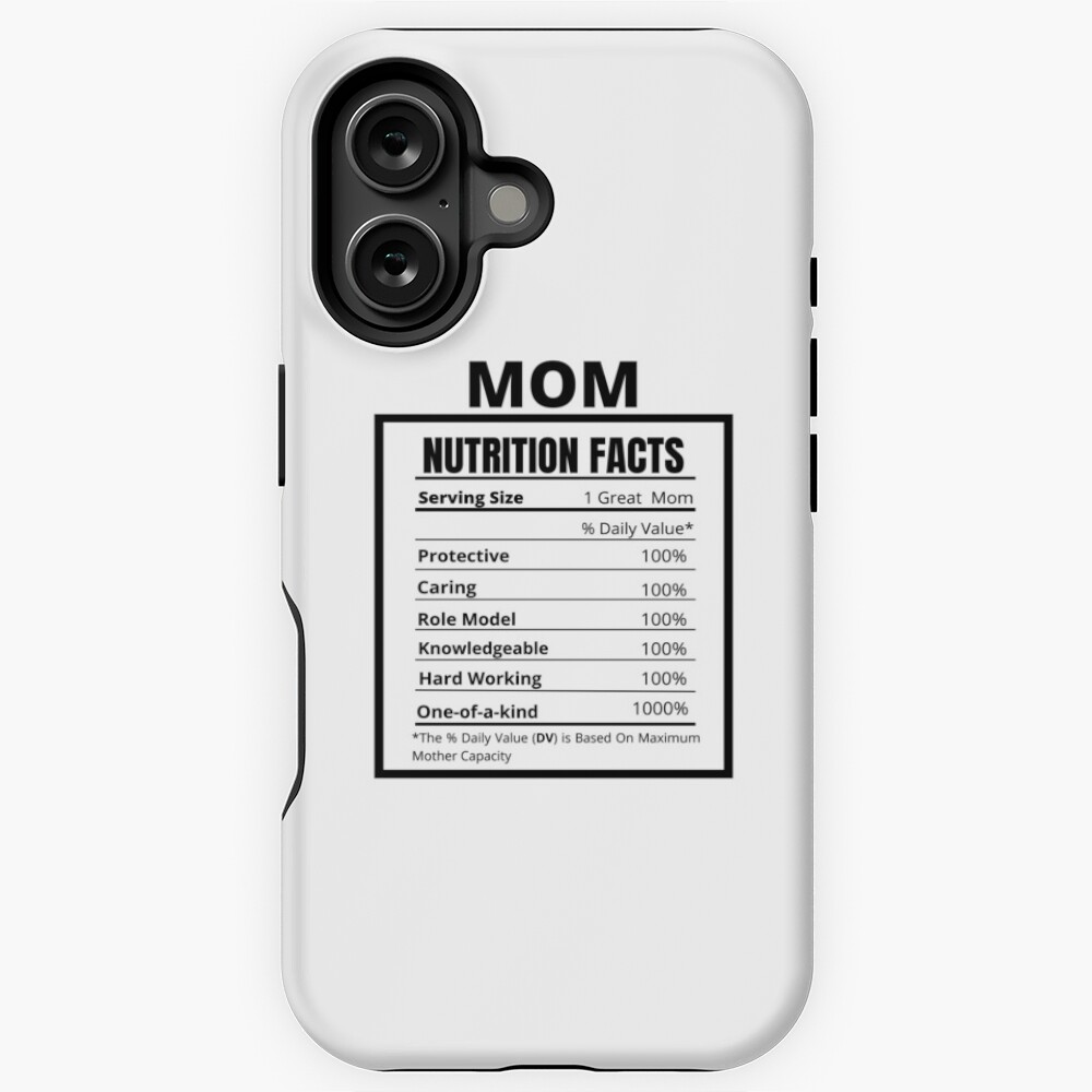 "Mom Nutrition Facts - Mother's Day Ideas " Poster for Sale by Aissa6900 | Redbubble