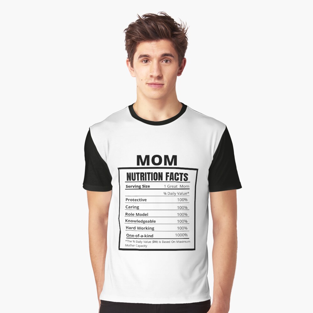 "Mom Nutrition Facts - Mother's Day Ideas " Poster for Sale by Aissa6900 | Redbubble