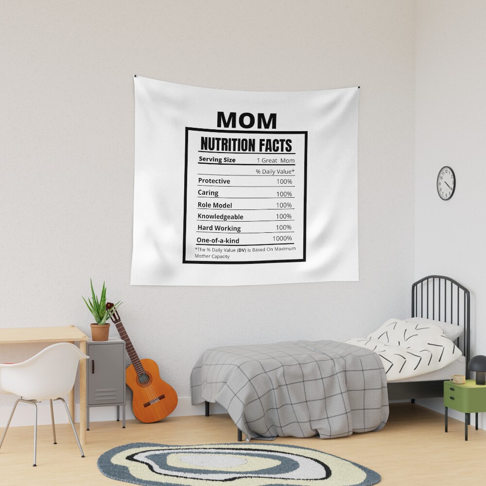 "Mom Nutrition Facts - Mother's Day Ideas " Poster for Sale by Aissa6900 | Redbubble