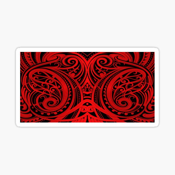 "Polynesian Design" Sticker by artistwill | Redbubble