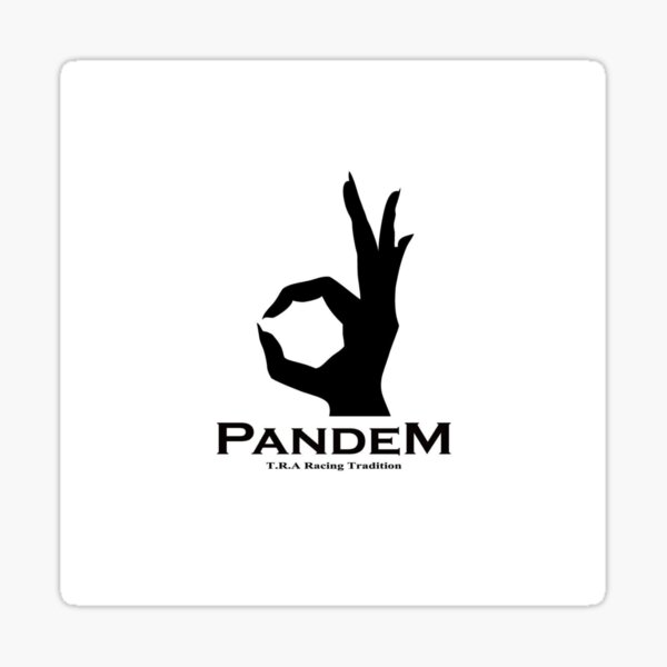 "Pandem" Sticker for Sale by blayzifishy | Redbubble