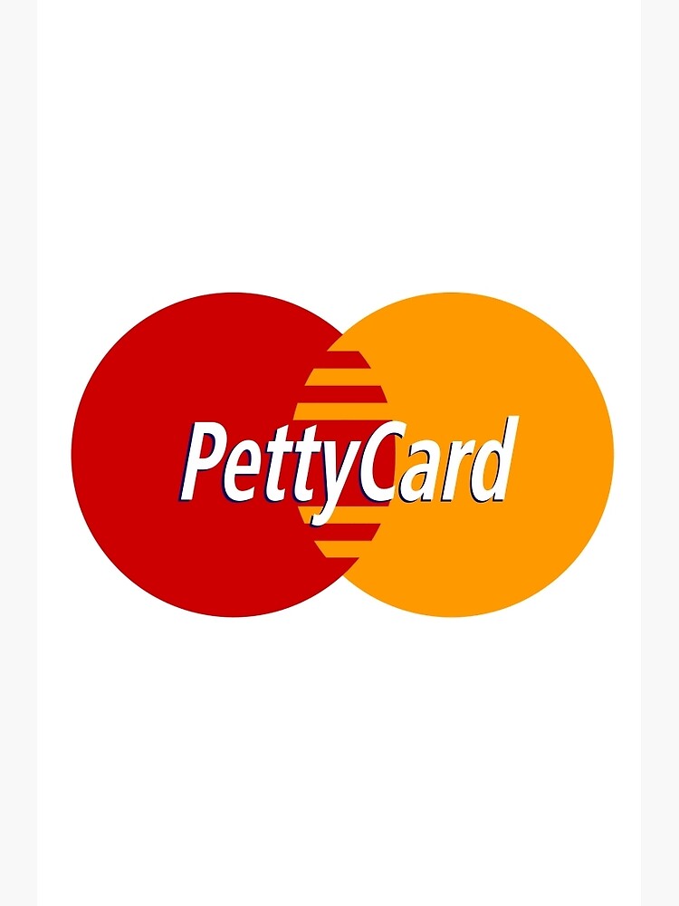 "Petty Card" Poster by SmithFace | Redbubble