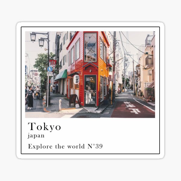 "tokyo sticker" Sticker for Sale by raniaa-dhm | Redbubble