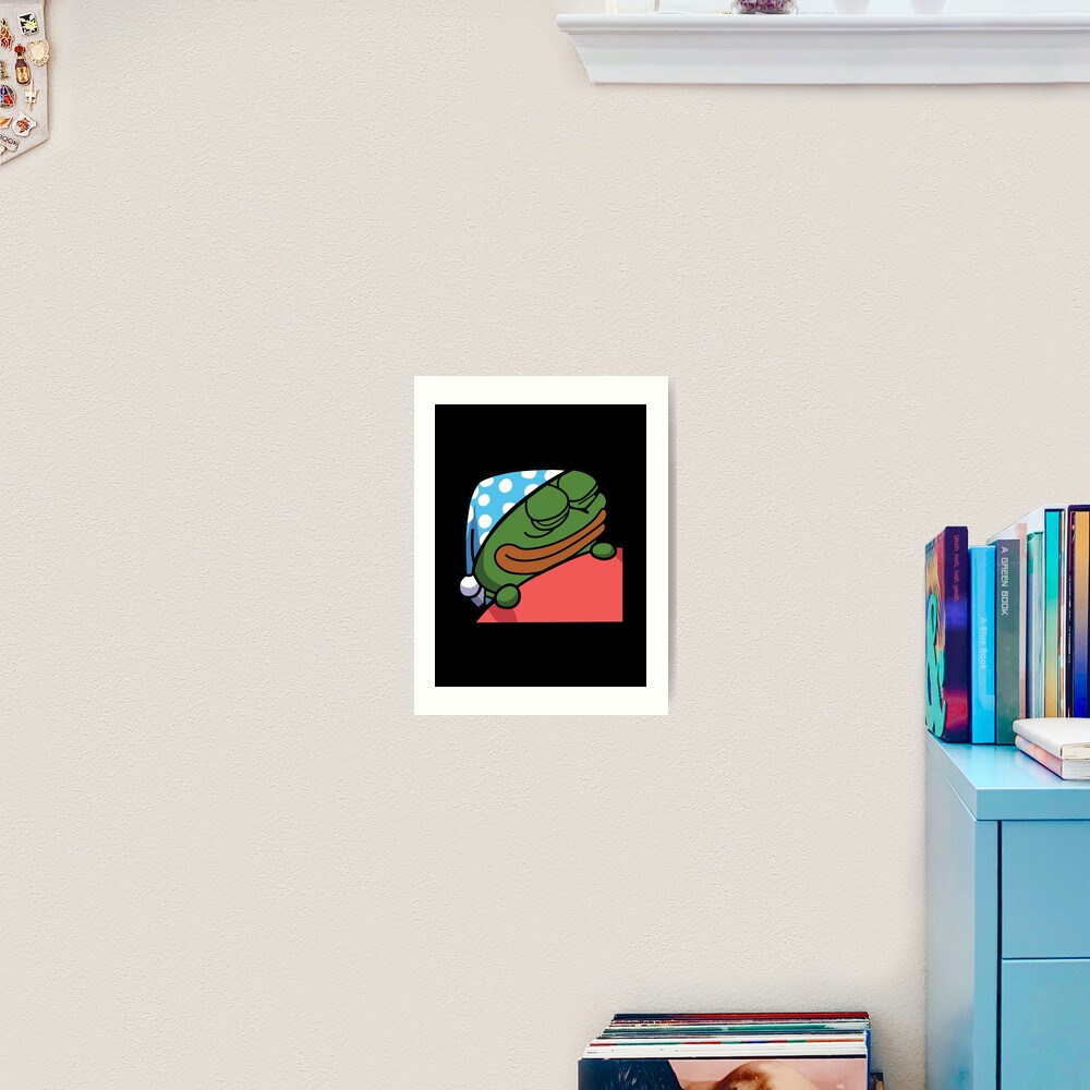 "Bedge Emote High Quality" Art Print by SimplyNewDesign | Redbubble