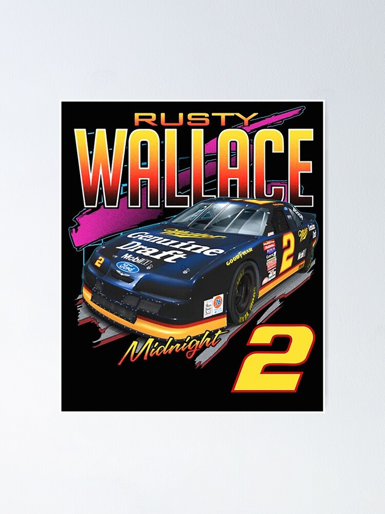 "Rusty Wallace Vintage Nascar Car" Poster for Sale by juliepizzo ...