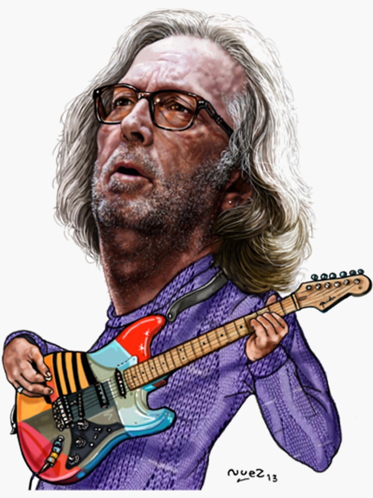 "eric clapton Essential" Sticker for Sale by AnsleyKiehn | Redbubble