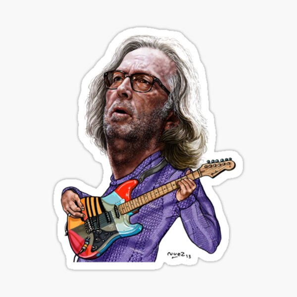 "eric clapton Essential" Sticker for Sale by AnsleyKiehn | Redbubble