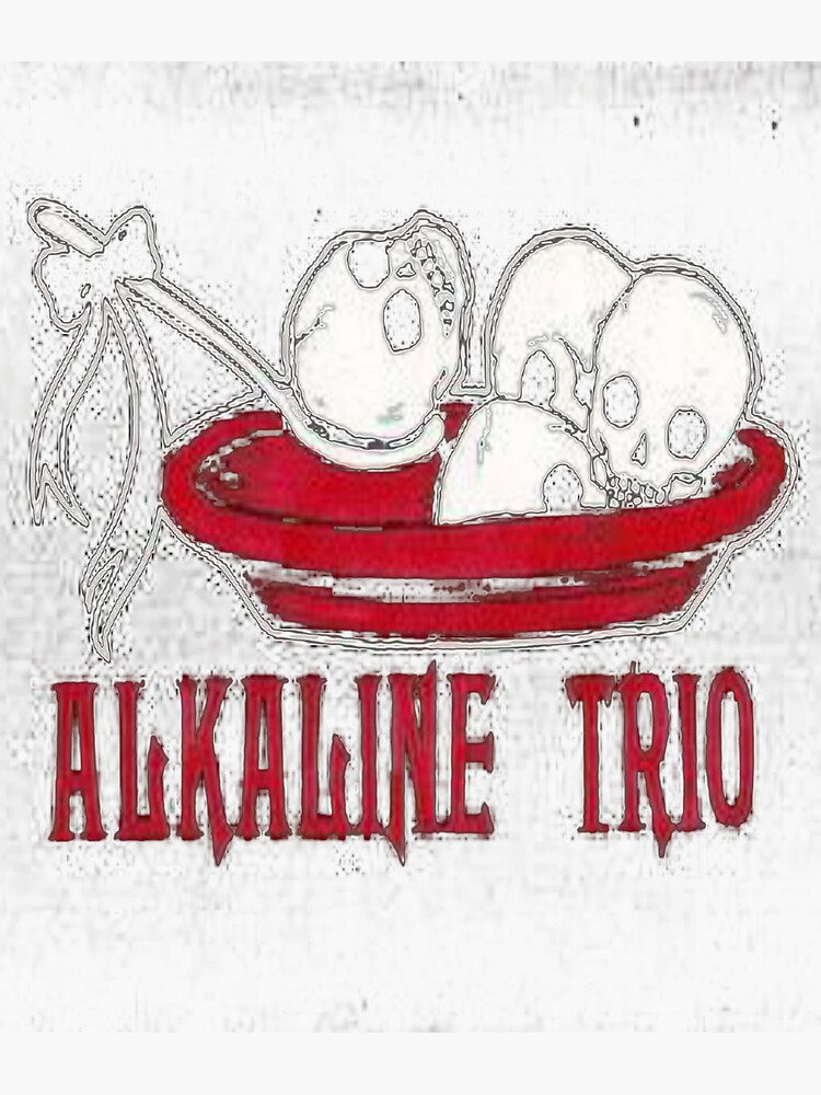 "alkaline trio best selling" Sticker by siwa0 | Redbubble