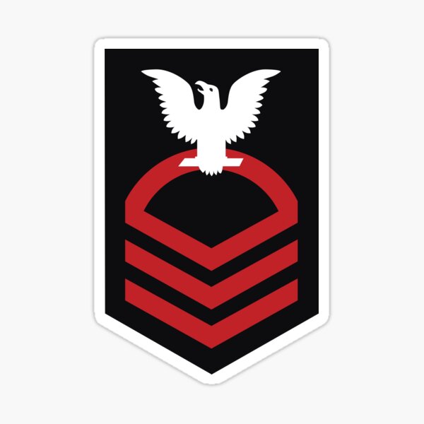 "CPO Chief Petty Officer" Sticker for Sale by dtkindling | Redbubble
