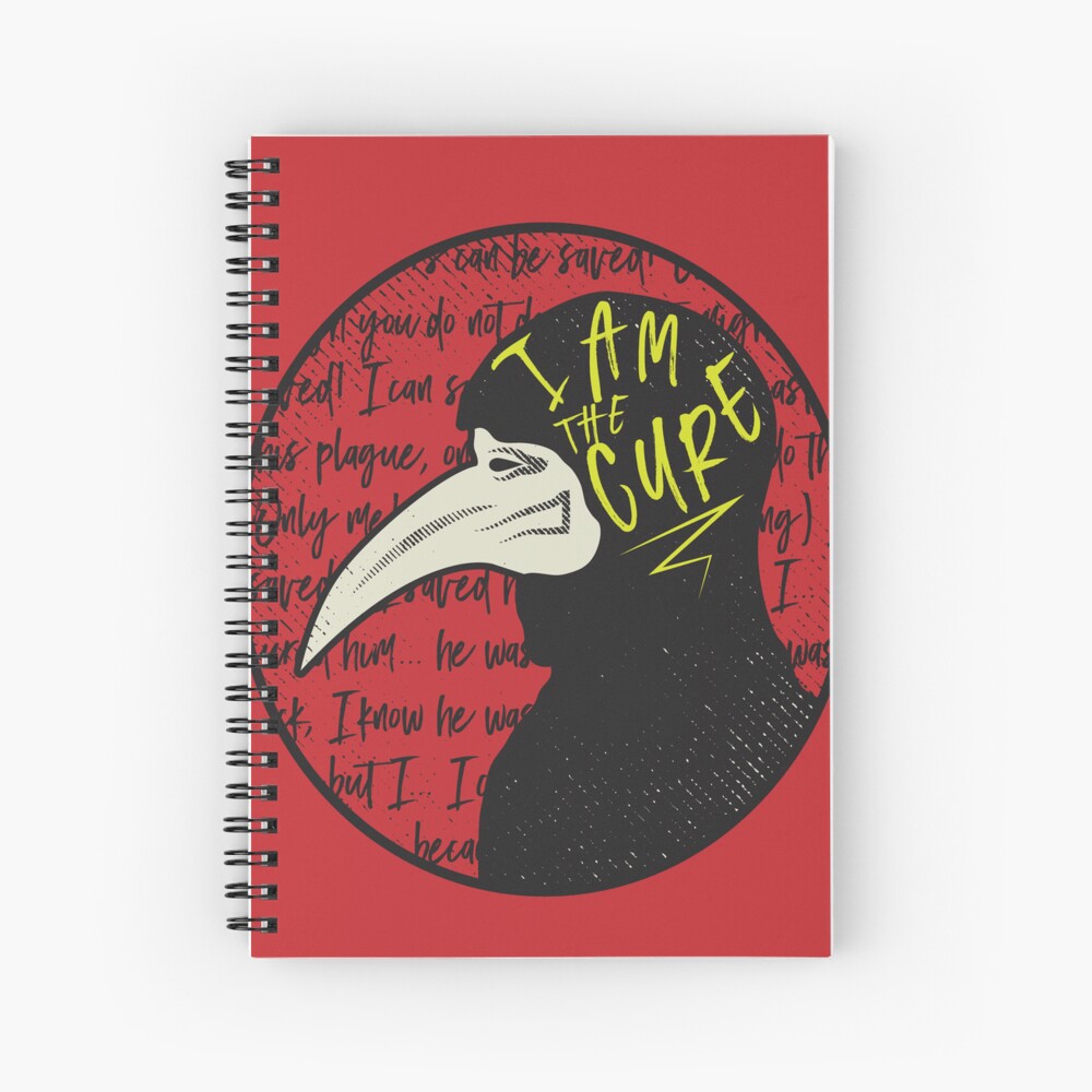"SCP-049 Plague Doctor, SCP Foundation" Spiral Notebook by ...