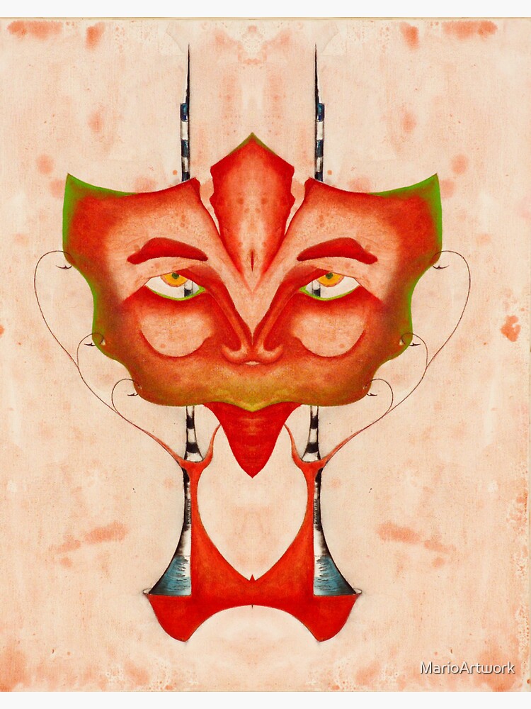 "El Mask" Sticker by MarioArtwork | Redbubble